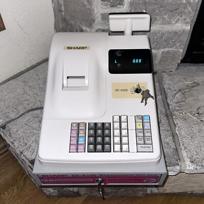 Cash Registers - Sharp Xe-A102 Electronic Cash Register