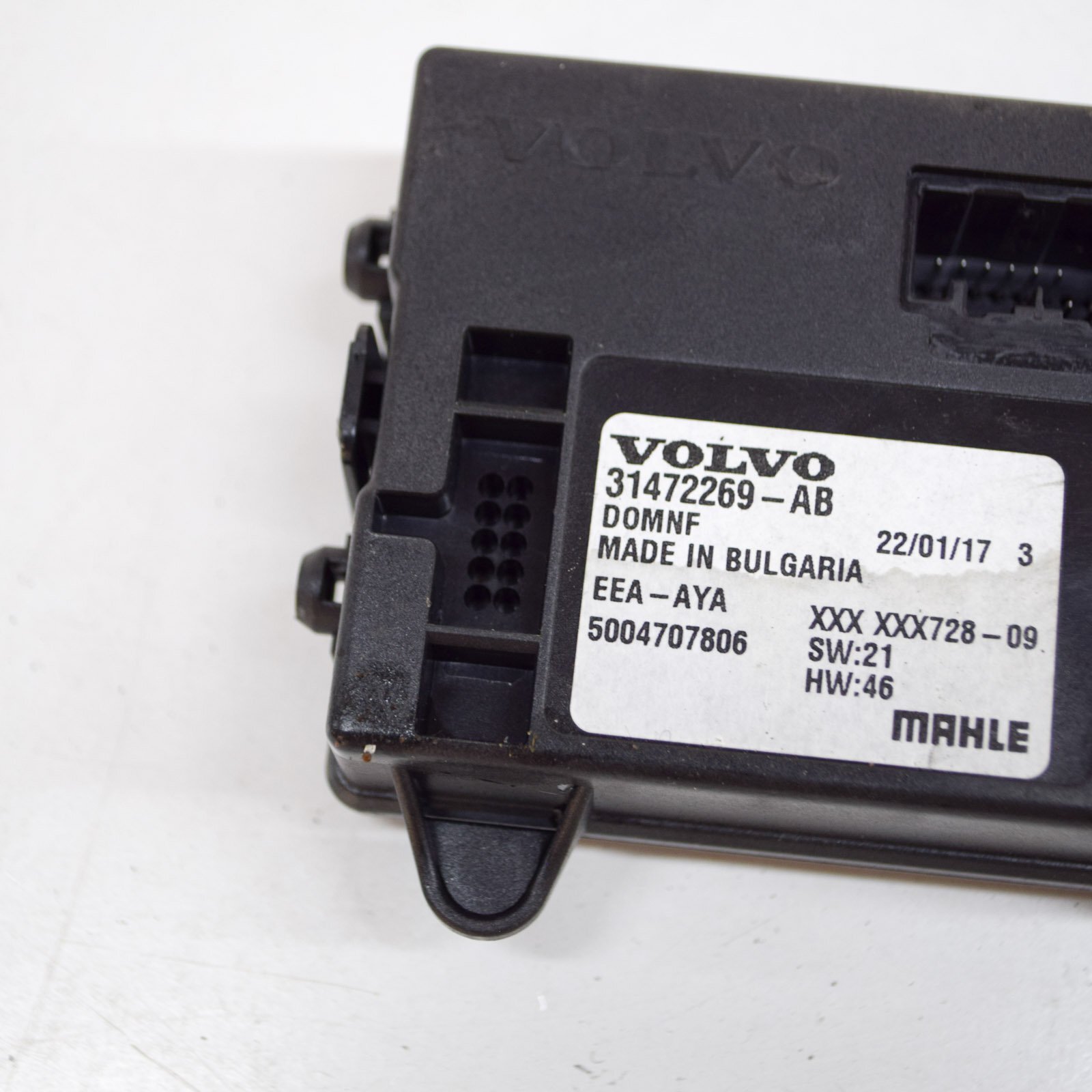 VOLVO S90 MK2 D5 Heater Blower Motor Control Unit ECU 31472269 2017 2 ...