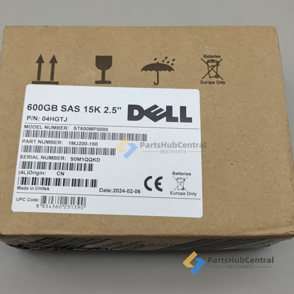FPW68 ST600MP0005 Dell EXOS 600GB 15K RPM 12Gb/s 2.5" SAS SERVER HDD | eBay