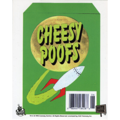 South Park - Cheesy Poofs Decal | eBay
