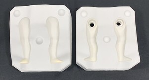 Porcelain Doll Molds, Byron Molds (B 444 D) Legs | eBay