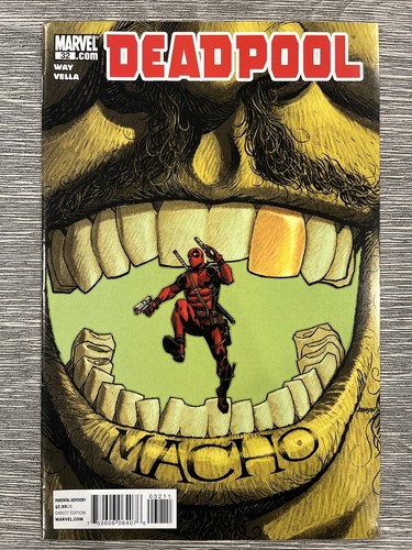 2011 Marvel Comics DEADPOOL #32 See Pictures. In New Bag And Boarder ...