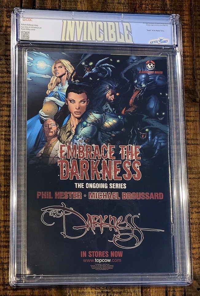 Invincible #52 Diamond Sketch Variant CGC 9.4 Variant | Ottley | Robert ...