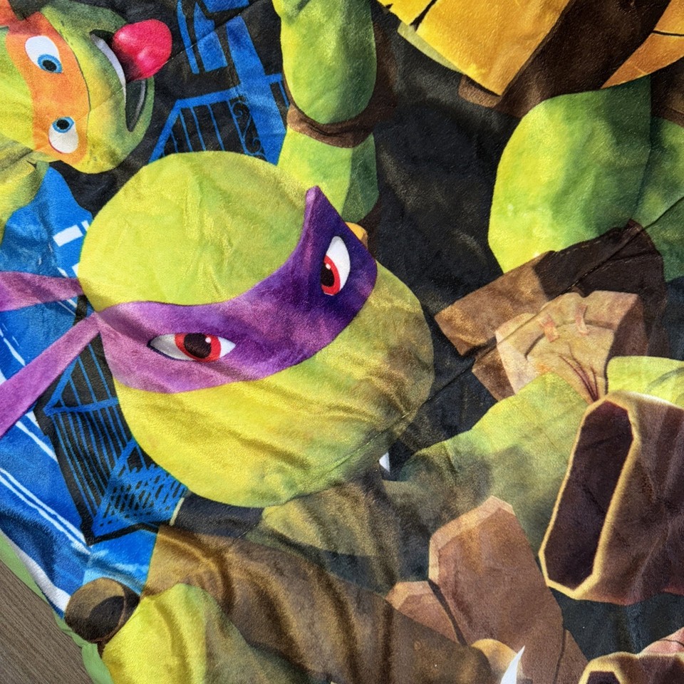 Teenage Mutant Ninja Turtles Sleeping Bag Nickelodeon TMNT 54”x30 ...