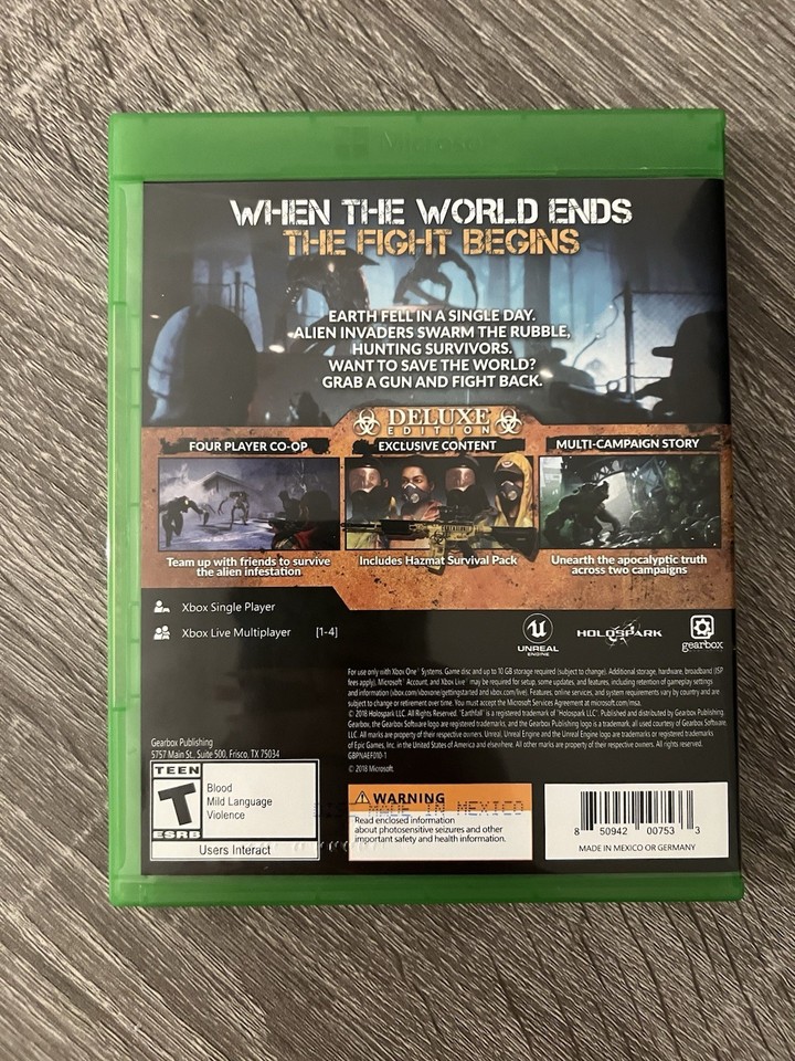 Eathfall - Deluxe Edition - Microsoft Xbox One 850942007533| eBay