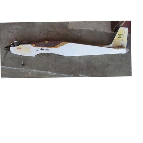 Vintage RC Model Airplane with Engine MDS28 Body Only Won Davis 20,000 ...