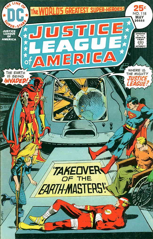 Justice League of America #118 VG; DC | low grade - Aquaman Wheelchair ...