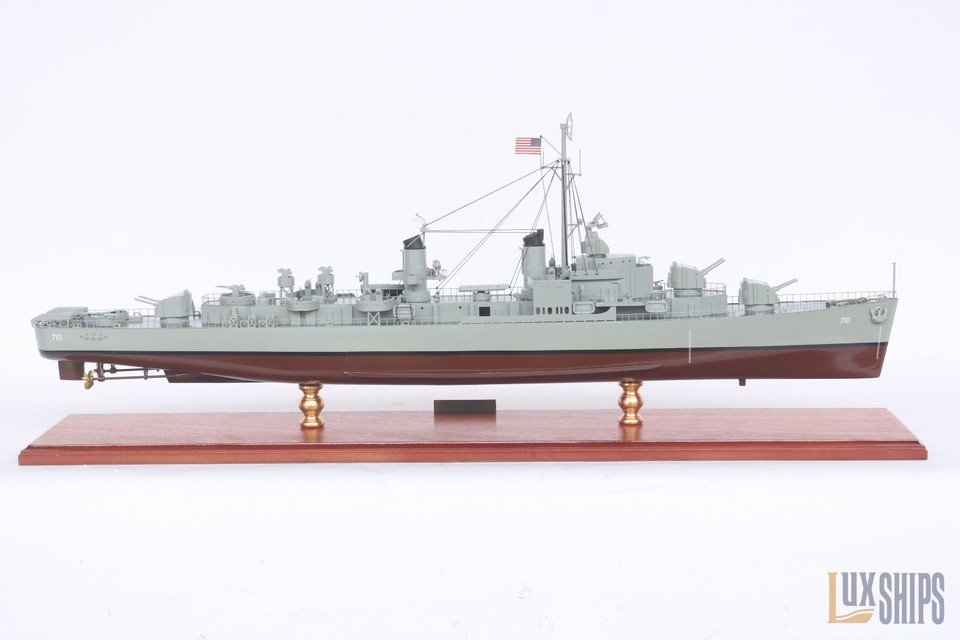 USS GEARING (DD-710) Class Destroyer Model Ship, Wooden Ship Model is ...