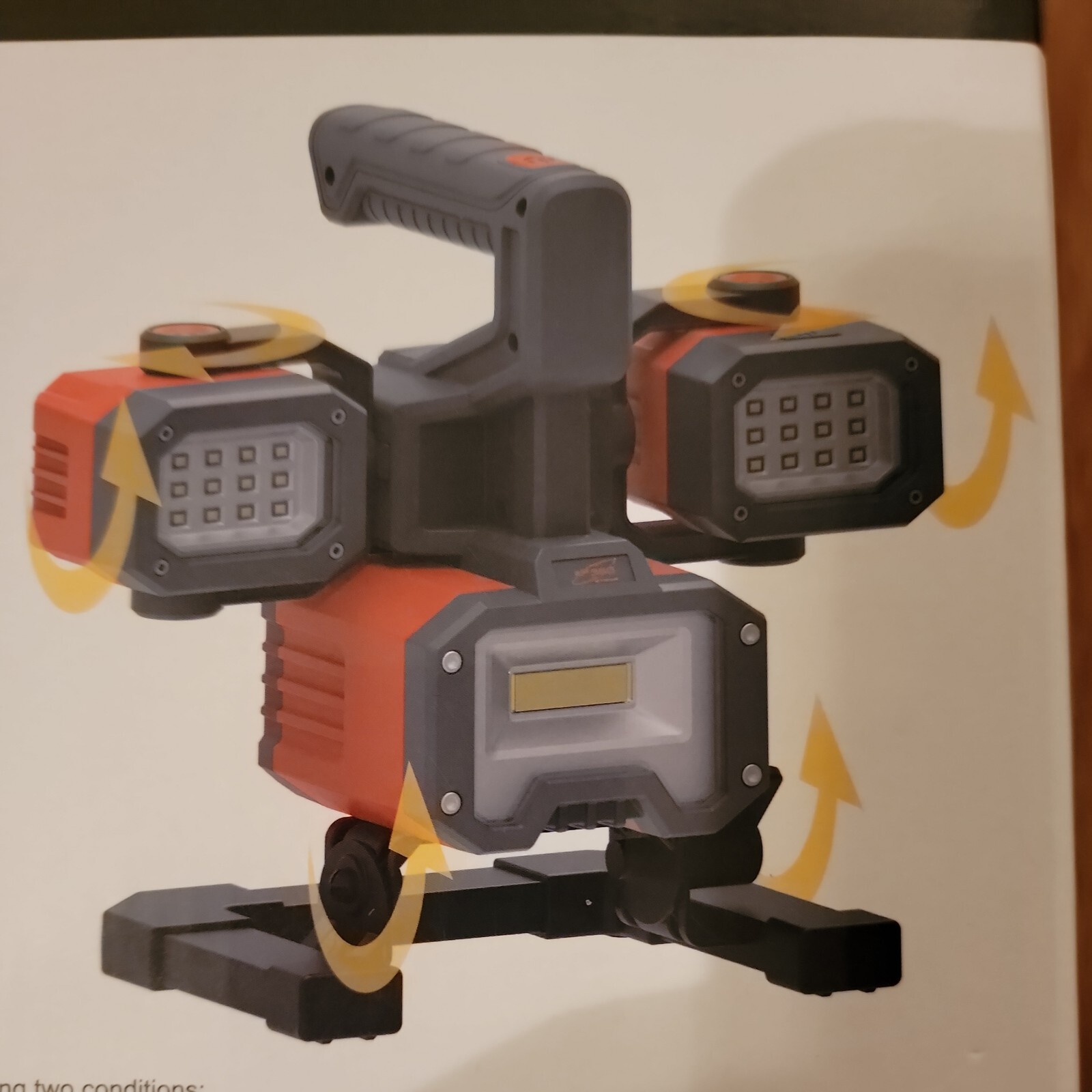 eP 360 SIRIUS Rechargeable LED Worklight & Spotlight 2000 Lumens ...