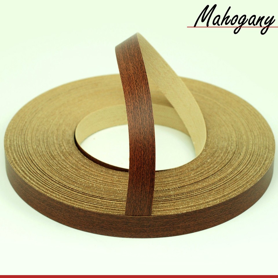 Furniture Edging Tape Iron On Pre Glued Melamine Strips Veneer Real ...