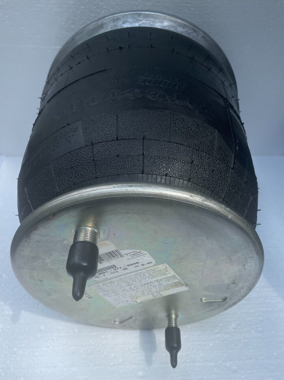 Genuine Firestone W01-377-8536 Air Spring Bag Aluminum Base for sale ...