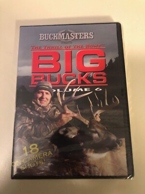 Big Bucks Volume 6 The Thrill Of The Hunt Buckmasters - DVD - New ...