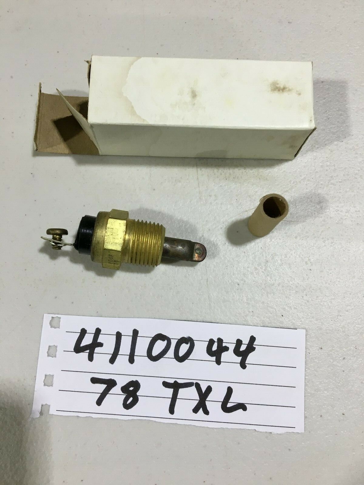NOS Polaris 78 TXL 340 Temp Switch Sensor Vintage 4110044 1/2" Pipe ...