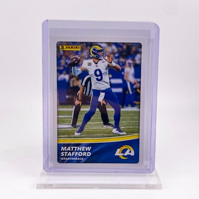 Matthew Stafford - 2022 Panini Sticker & Card Collection - Los Angeles ...