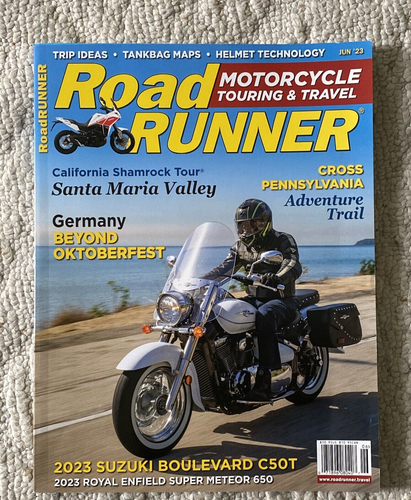 Road Runner Motorcycle Magazine June 2023 Suzuki Boulevard C50T Touring ...