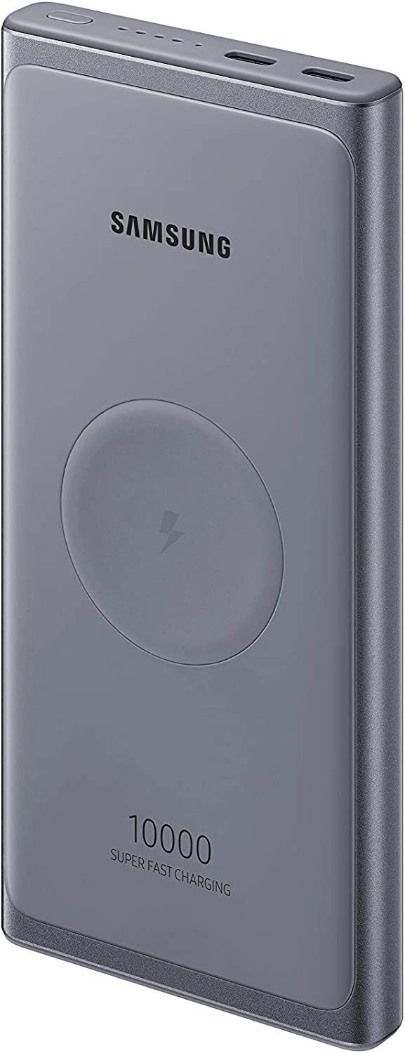 SAMSUNG 10,000mAh POWER BANK FAST CHARGE 25W USB-C PORT CABLE - GREY ...