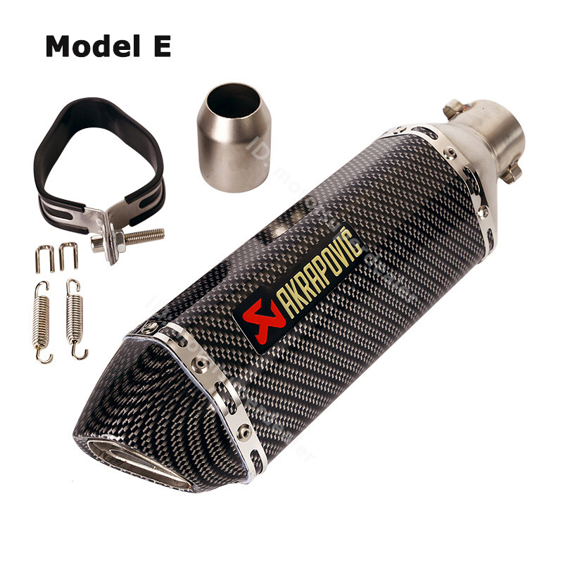 51mm Universal Motorcycle Exhaust Tips ATV Scooter Muffler Pipe ...