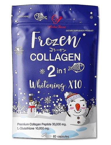 Frozen Collagen 60 Capsule 2 in 1 Whitening X 10 FZ Collagen Plus | eBay