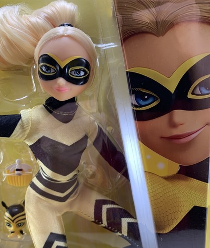 ZAG HEROEZ MIRACULOUS CHLOE SUPERHERO QUEEN BEE DOLL POLLEN FIGURE ...