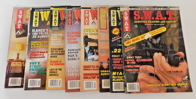 SWAT Magazine Lot of 8 from the 1980's | eBay