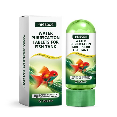 Powerful Aquarium Water Purifier Tablets, Fish Tank Water Purification ...