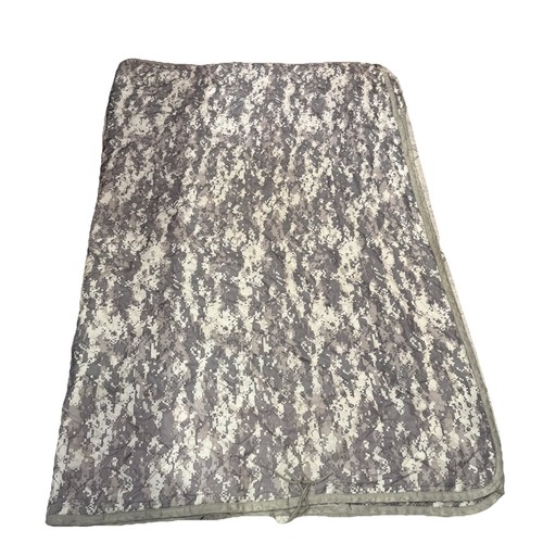 US Military Poncho Liner ACU Also Known As Woobie Blanket (Damaged) | eBay