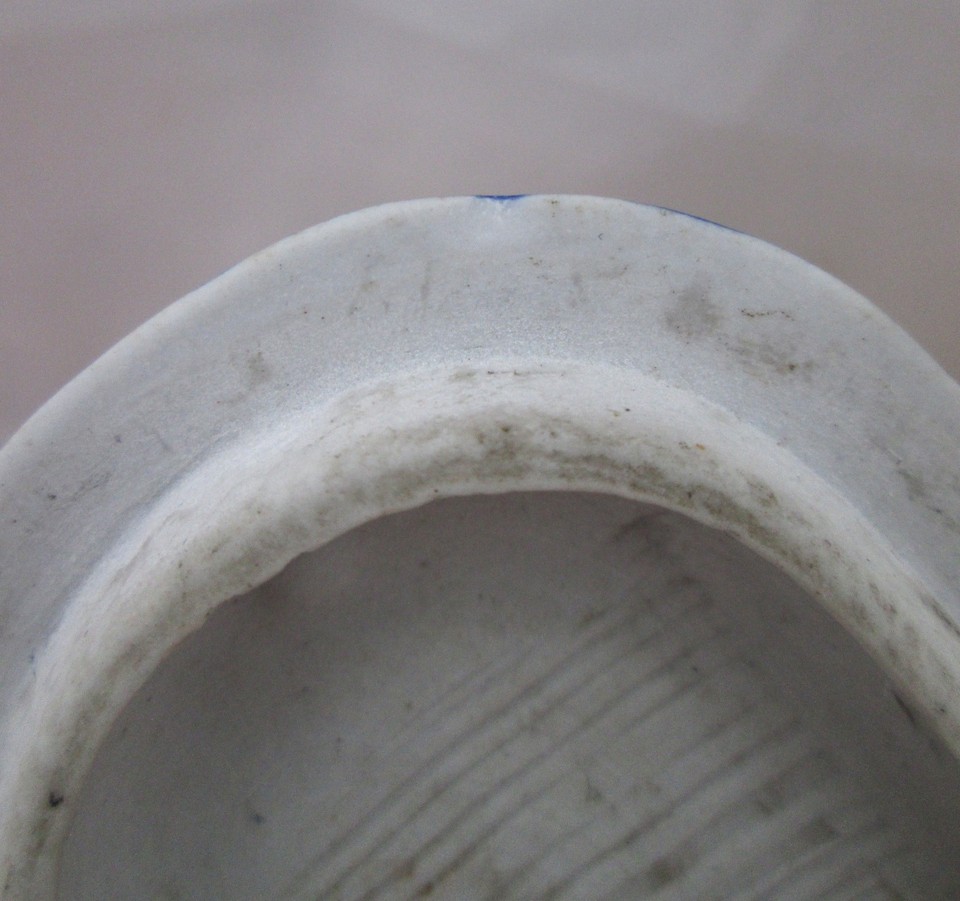 1889 WEDGWOOD DARK BLUE DIPPED JASPERWARE VESTA MATCH BOX, GO-TO-BED ...