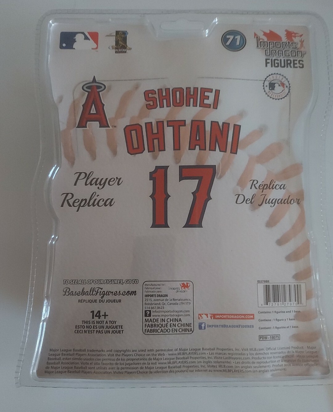 Imports Dragon MLB 2018 Shohei Ohtani Action Figure for sale online | eBay