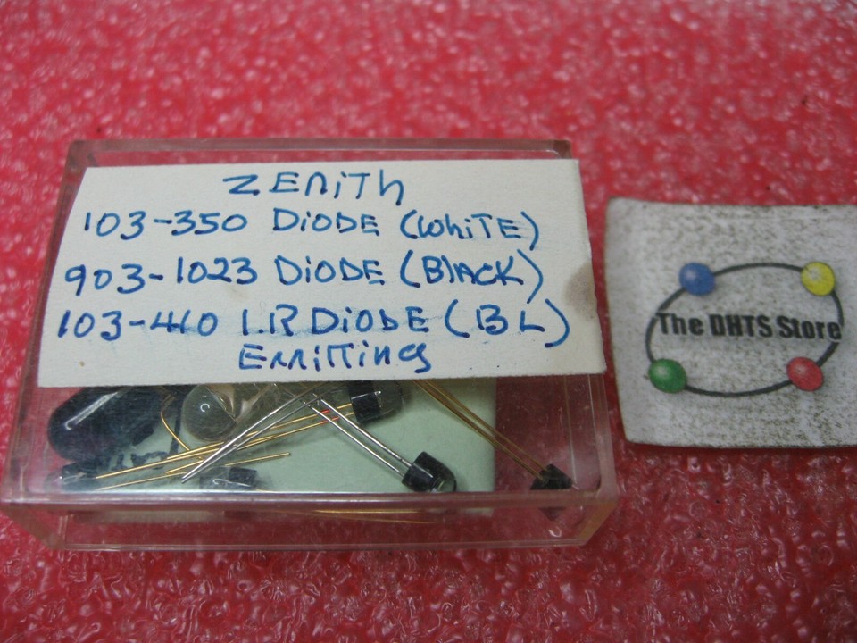 Infra-Red Emitter Photo-Diode Optical Device 2 Leads Zenith - Used Lot ...