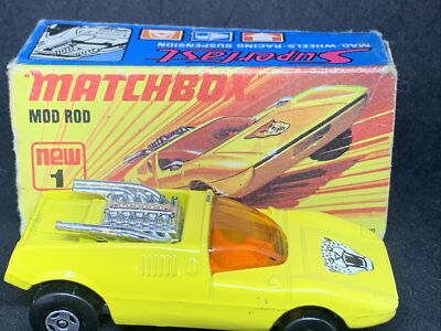Matchbox Superfast M1-B7 Mod Rod with Type H Box | eBay Australia