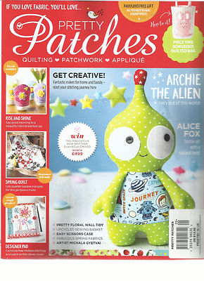 PRETTY PATCHES, FEBRUARY / MARCH, 2016 ISSUE, 21 QUILTING * PATCHWORK ...