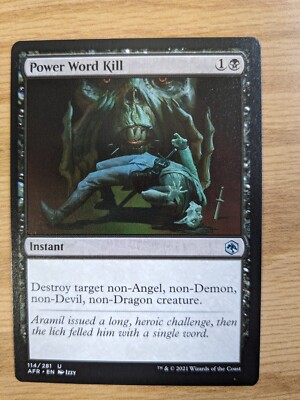 Power Word Kill - Magic The Gathering MTG Collectible Card game | eBay