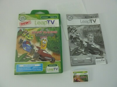 Kart Racing Supercharged! Leap Frog LeapTV Free Tracked | eBay