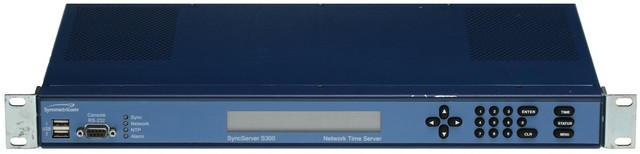 Symmetricom SyncServer S300 Network Time Server 1520r-s300 for sale ...