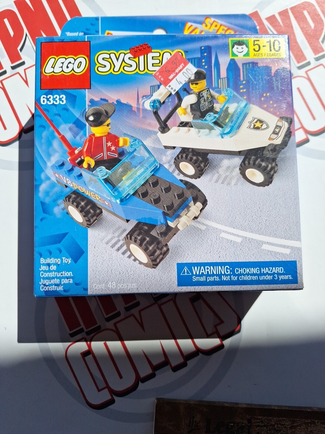 LEGO 6333 Town Race and Chase Vintage Brand New Factory Sealed NOS 1998 ...