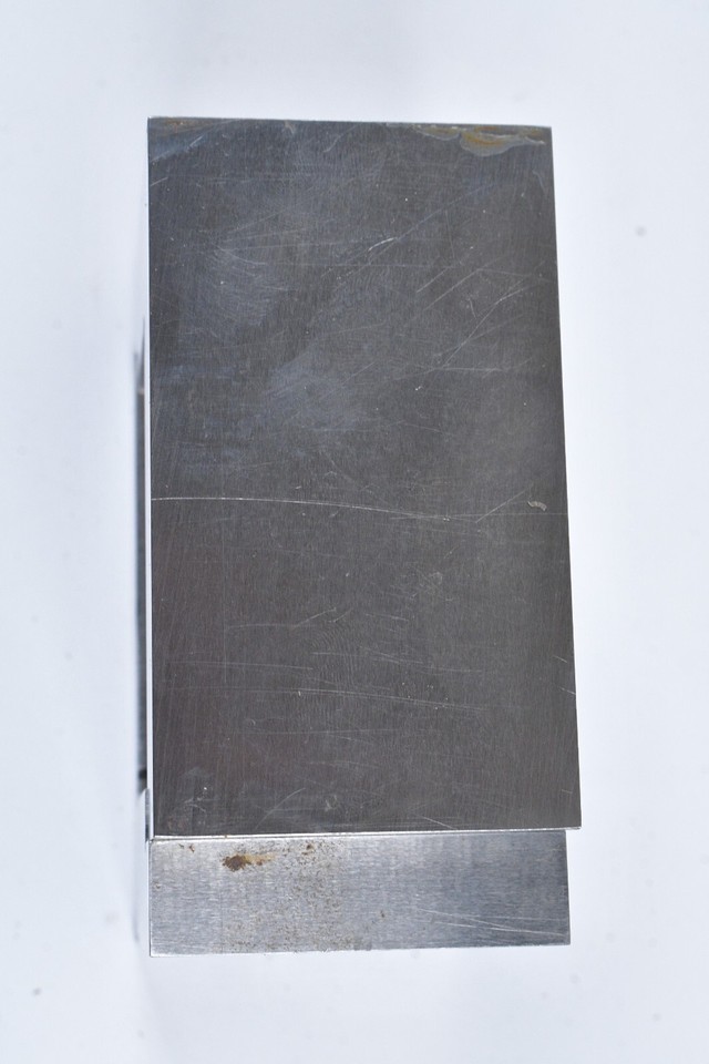 Set 2 Solid Steel Angle Plates Tool Makers Machinist Squares Precise ...