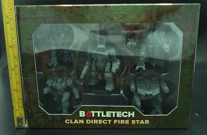Catalyst Game Labs BattleTech Mercenaries Force Pack Clan Direct Fire ...