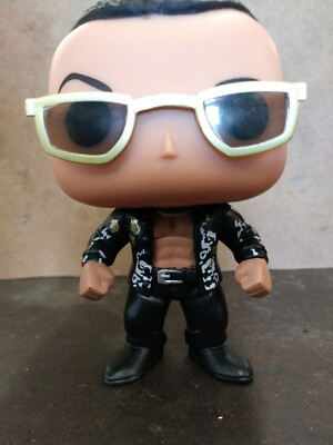 The Rock WWE Dwayne Johnson Funko Pop Doll | eBay