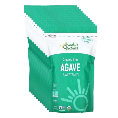 Health Garden Organic Blue Agave Powder Sweetener 12 oz pack of 12 | eBay