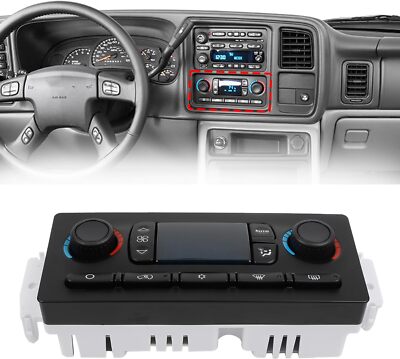 AC Heater Climate Control Module 599-211XD For Chevy GMC Improved ...