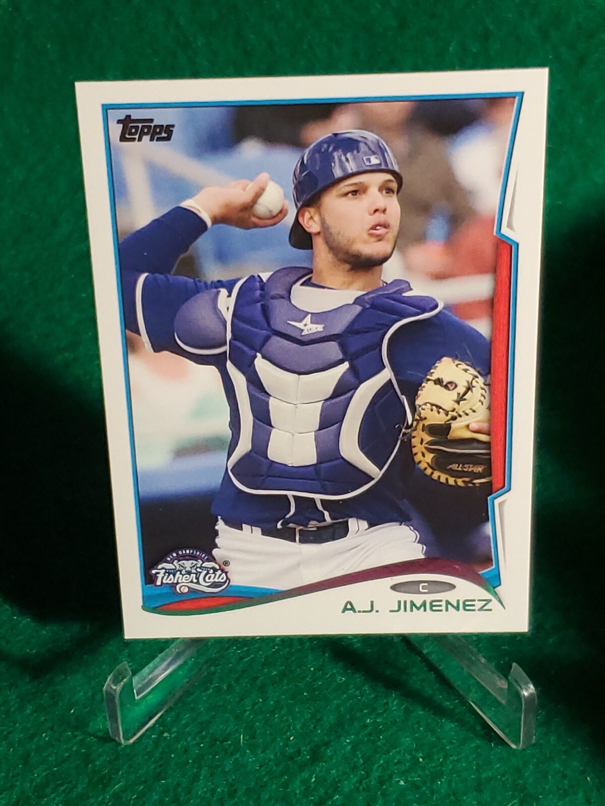 2014 Topps Pro Debut A.J. Jimenez #83 Texas Rangers | eBay