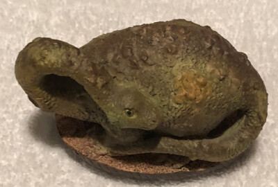 Lint Brush Green Dinosaur Figurine Vintage | eBay