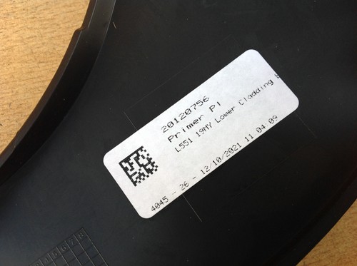 RANGE ROVER EVOQUE LEFT HAND FRONT BUMPER END CAP COVER LID GENUINE ...