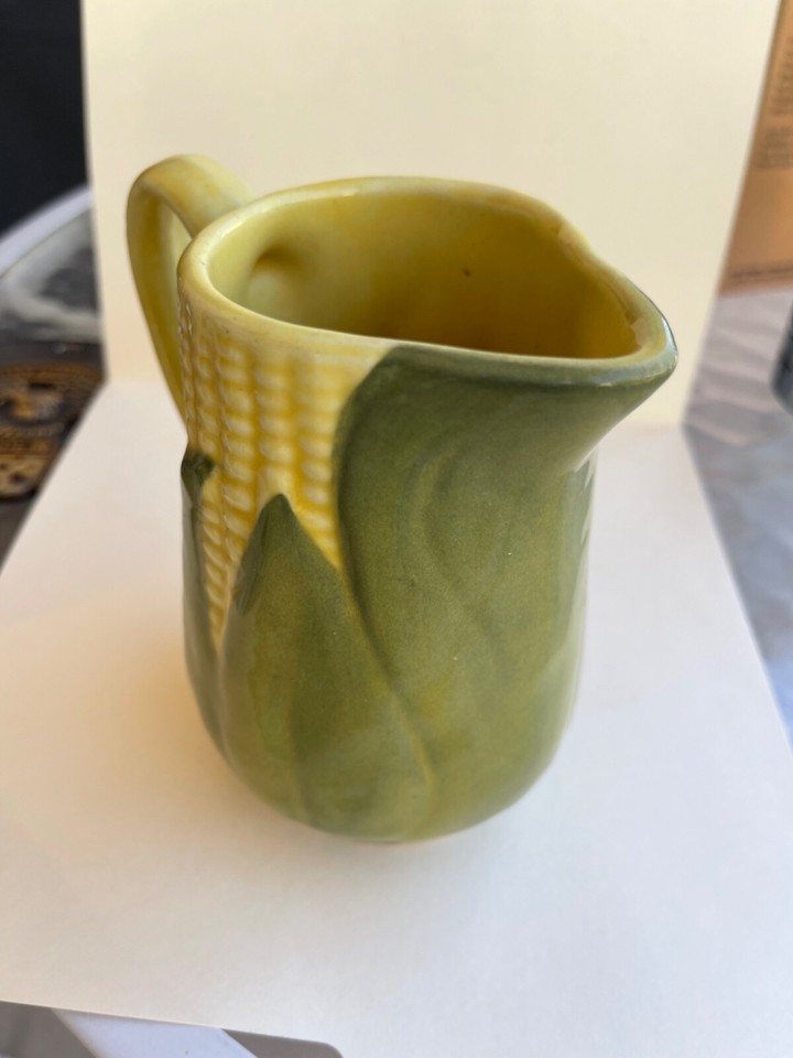 Old SHAWNEE #70 Corn Design Pitcher - 5" High | eBay