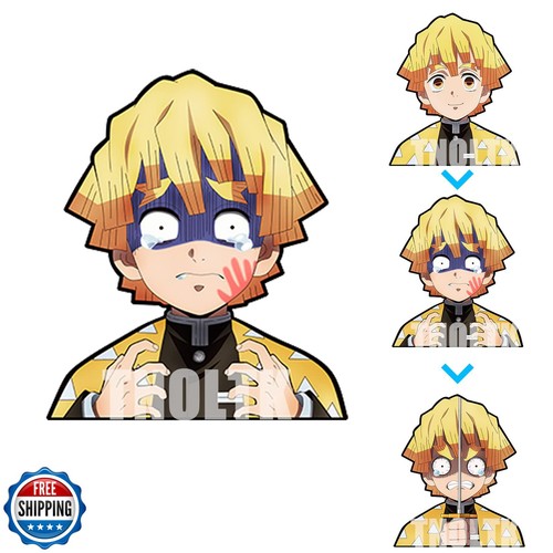 3D Motion Anime Car Decals Waterproof Stickers Anime Bumper Stickers ...