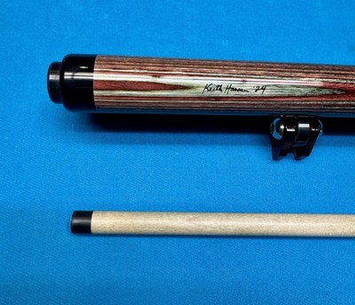 Ultra Rare! Keith Hanson 2024 pool cue. Rolls Straight, Plays and Hits ...