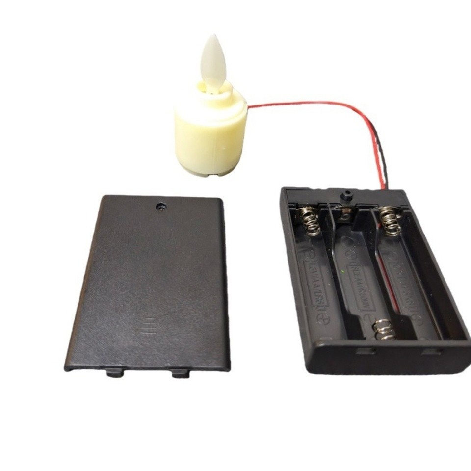 Flame Simulation LED Circuit Board 3.2V 3.7V 5V Battery Powered Flicker ...