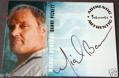 2007 Inkworks MICHAEL BOWEN Lost Danny Pickett Autograph Signed ...