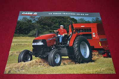 Case International C50 C60 C70 C80 CX50 CX60 Tractor Dealers Brochure ...