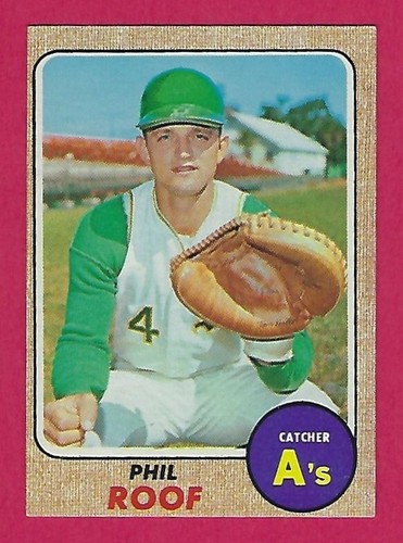 1968 Topps - High # Phil Roof #484 | eBay